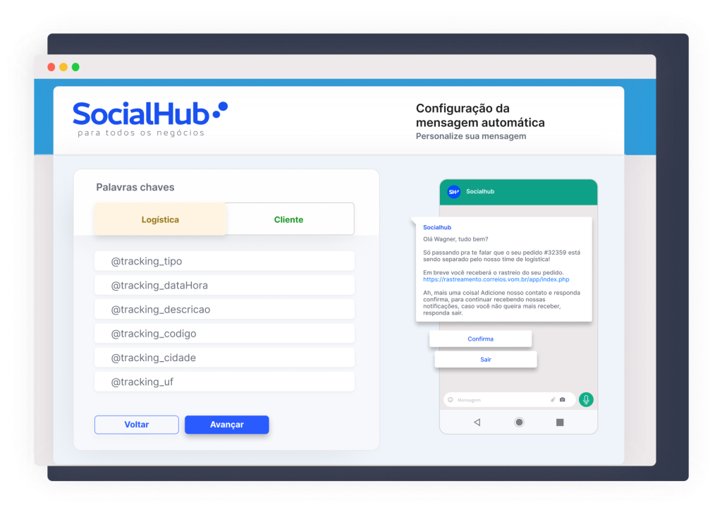SocialHub - WhatsApp, Chatbot, E-mail Marketing e CRM em um só lugar