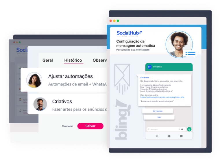 SocialHub - WhatsApp, Chatbot, E-mail Marketing e CRM em um só lugar